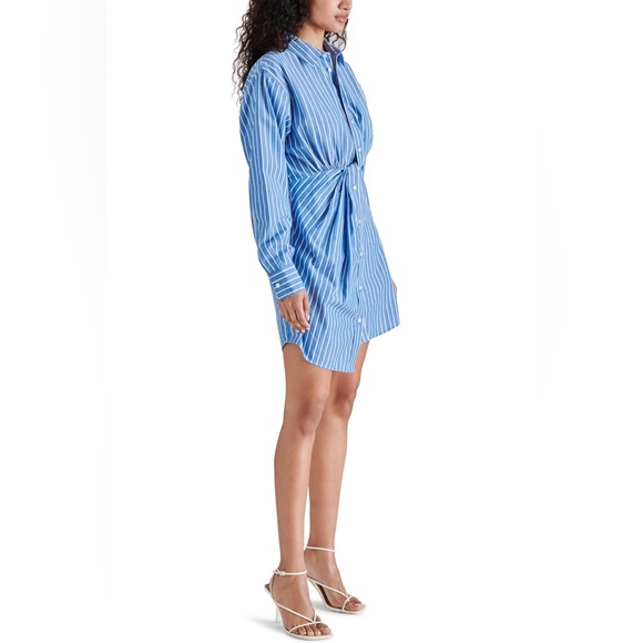 Steve Madden | Dresses | Steve Madden Nadia Dress In Blue | Poshmark